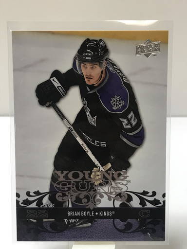 BRIAN BOYLE U.D. YOUNG GUNS ROOKIE CARD - Dec 05, 2022 | Canuck ...