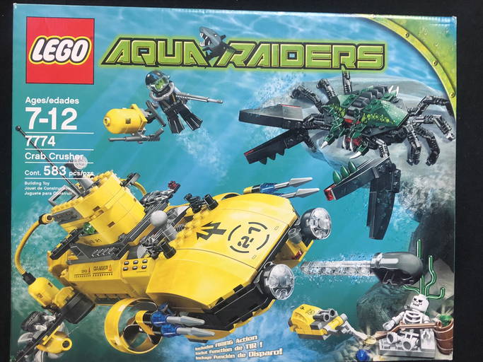 SEALED LEGO AQUA RAIDERS 7774 CRAB CRUSH - Dec 05, 2022 | Canuck ...