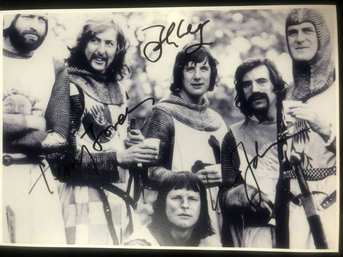 THE MONTY PYTHON CAST SIGNED 8 X 10 (RA COA) - Dec 12, 2022 | Canuck ...