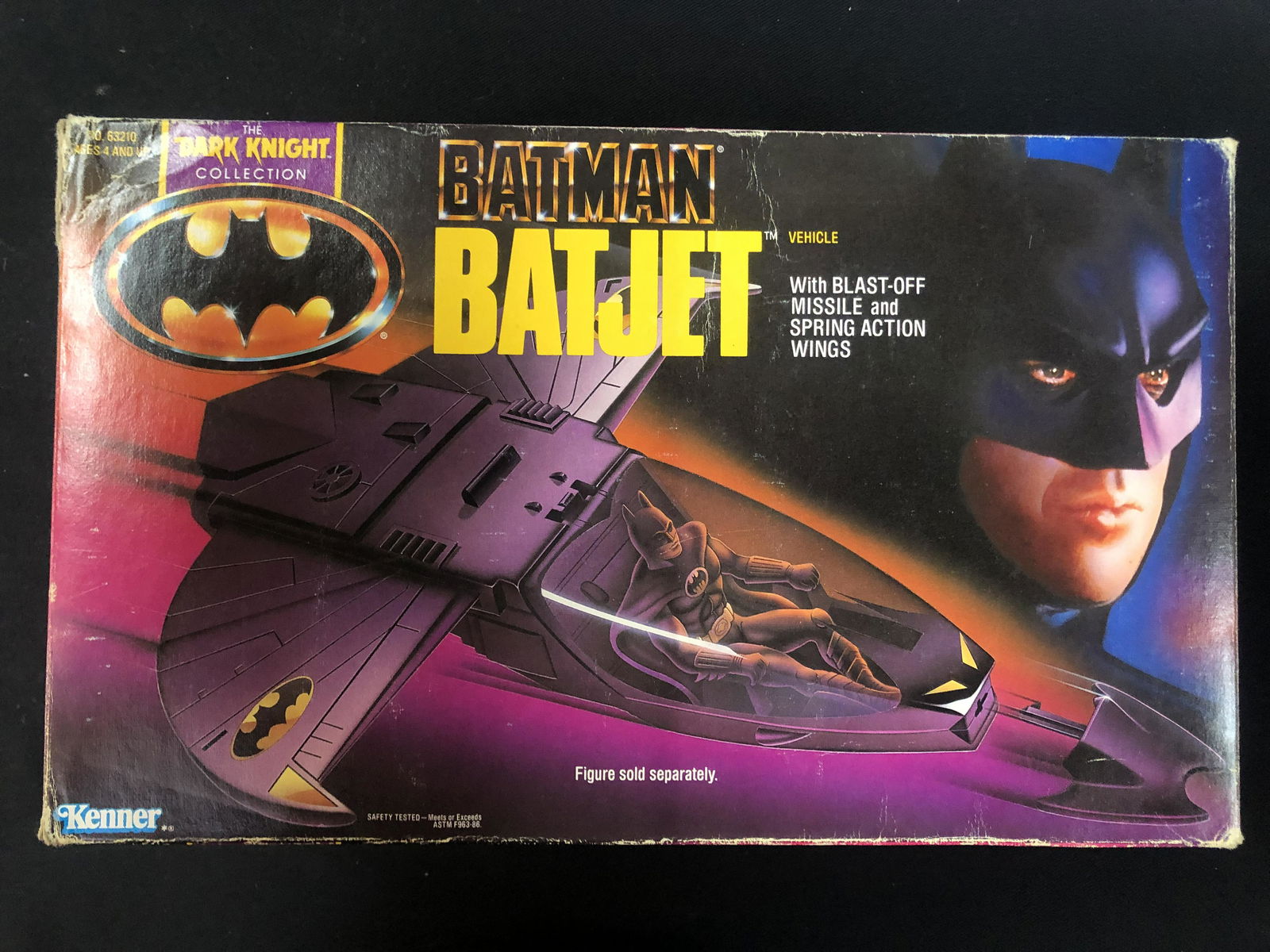 BATMAN BATJET w/ BLAST-OFF MISSILE and SPRING ACTION WINGS - Dec 12 ...