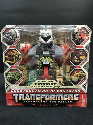 NEW IN BOX LARGE TRANSFORMERS CONSTRUCTION DEVASTATOR 2008 (#0370) on ...