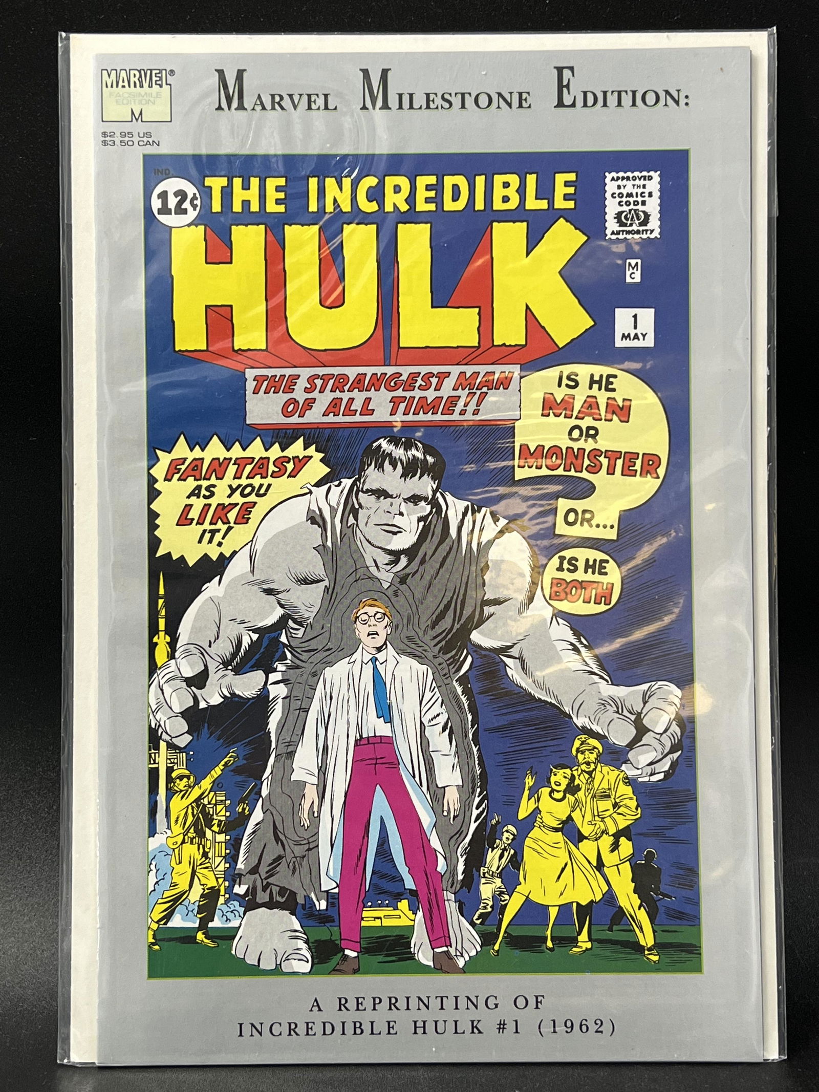 The Incredible Hulk #1 Marvel Milestone Edition Marvel Comics