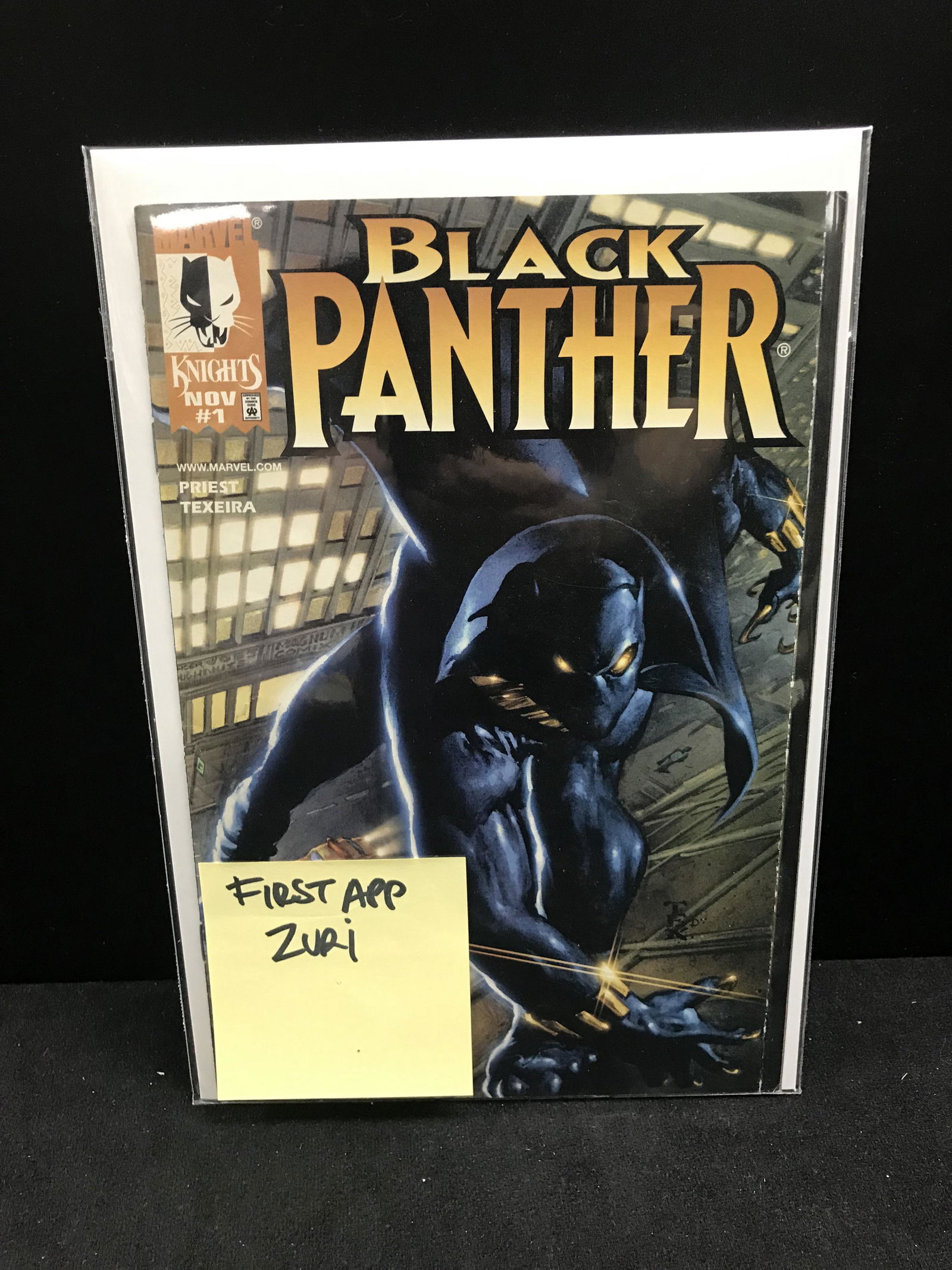 Black Panther # 1 1st App Of Zuri (marvel Comics)