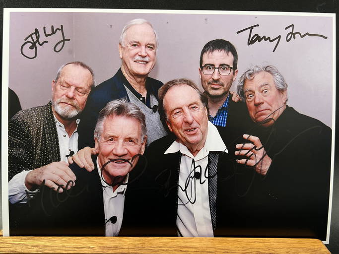 MONTY PYTHON CAST SIGNED 8 X 10 (RA COA) (#0431) on Jan 30, 2023 ...
