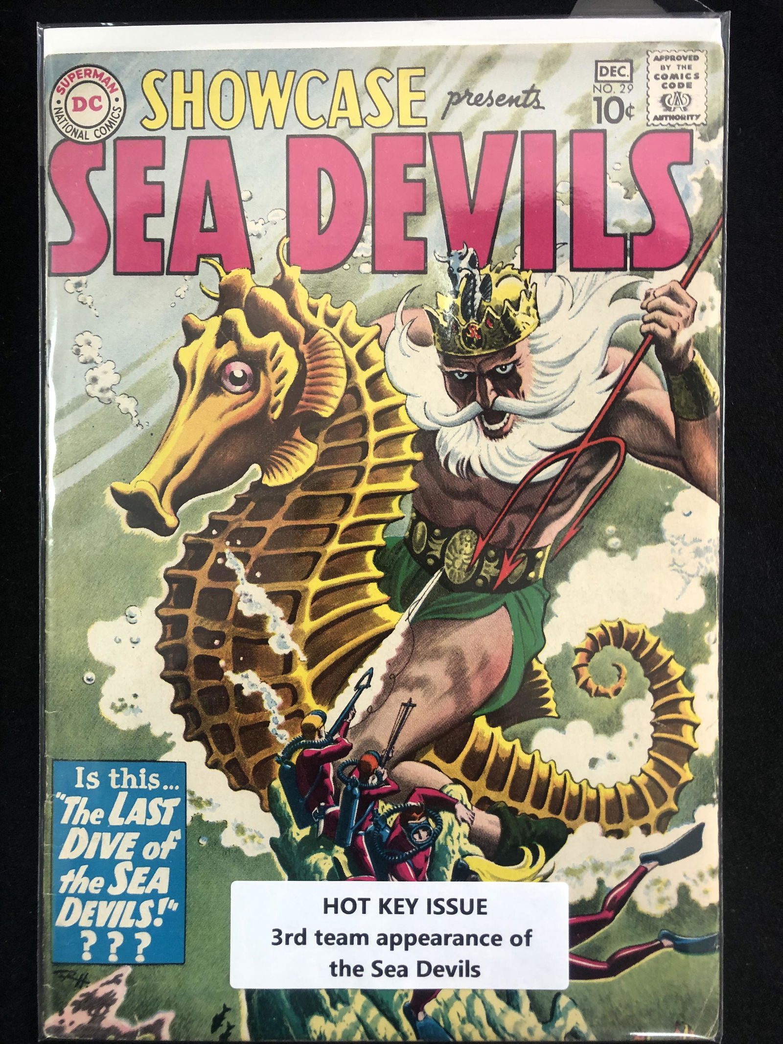 DC COMICS SHOWCASE PRESENTS SEA DEVILS ( 3RD TEAM APPEARANCE SEA DEVILS ...
