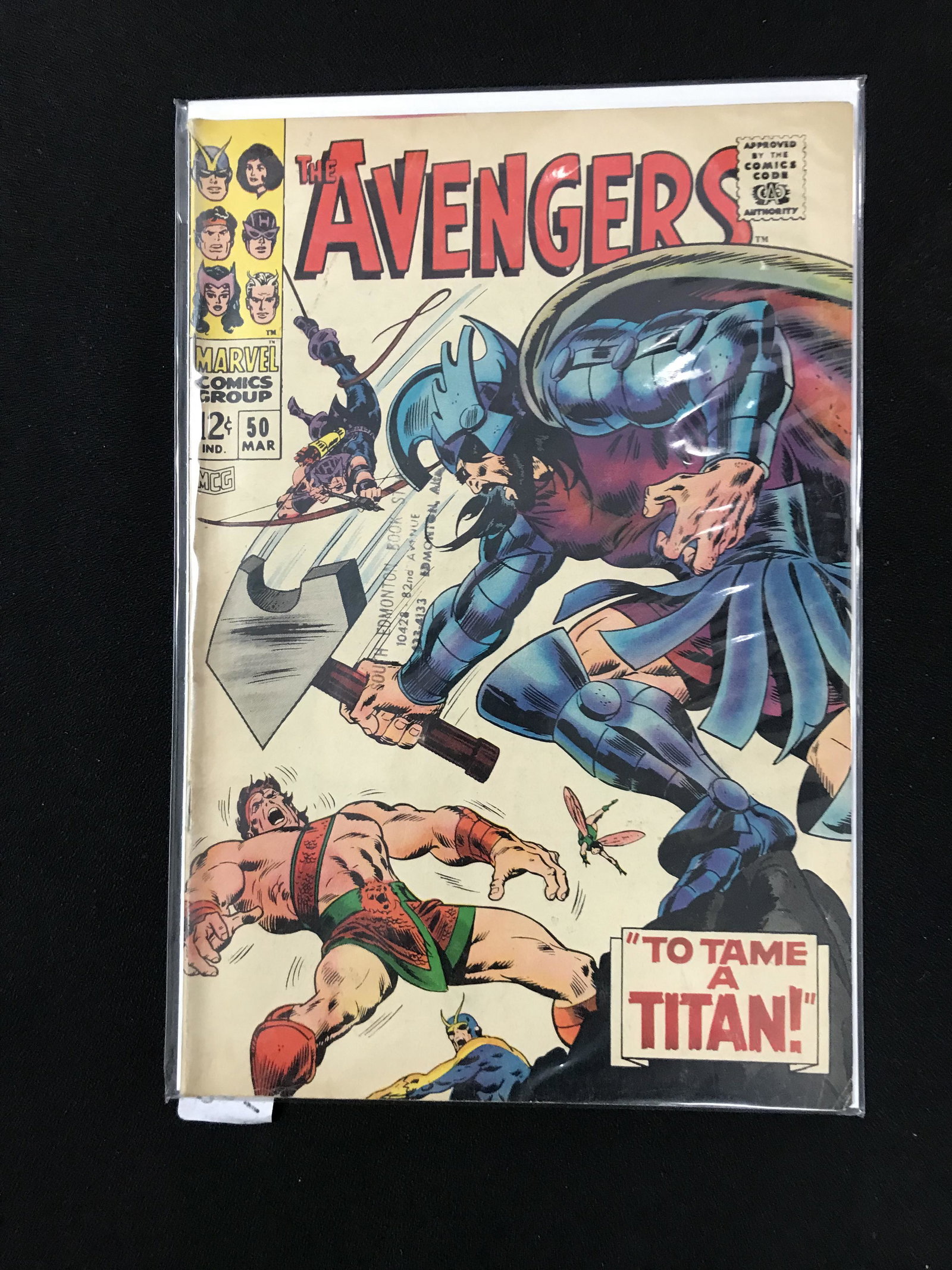 The Avengers #50 (marvel Comics)