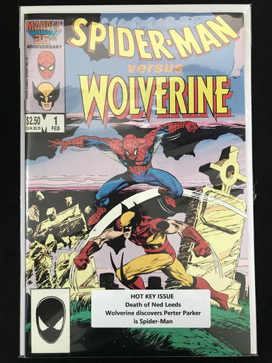 Spider Man Versus Wolverine #1 (marvel Comics)