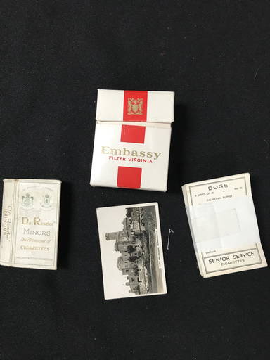 Embassy Vintage Cigarette Pack X Cards