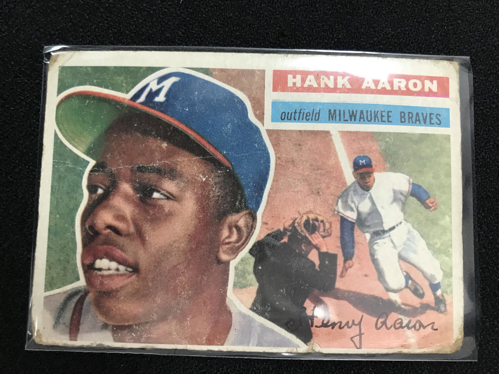 1956 Topps Hank Aaron #31 - Apr 03, 2023 | Canuck Auctions in bc