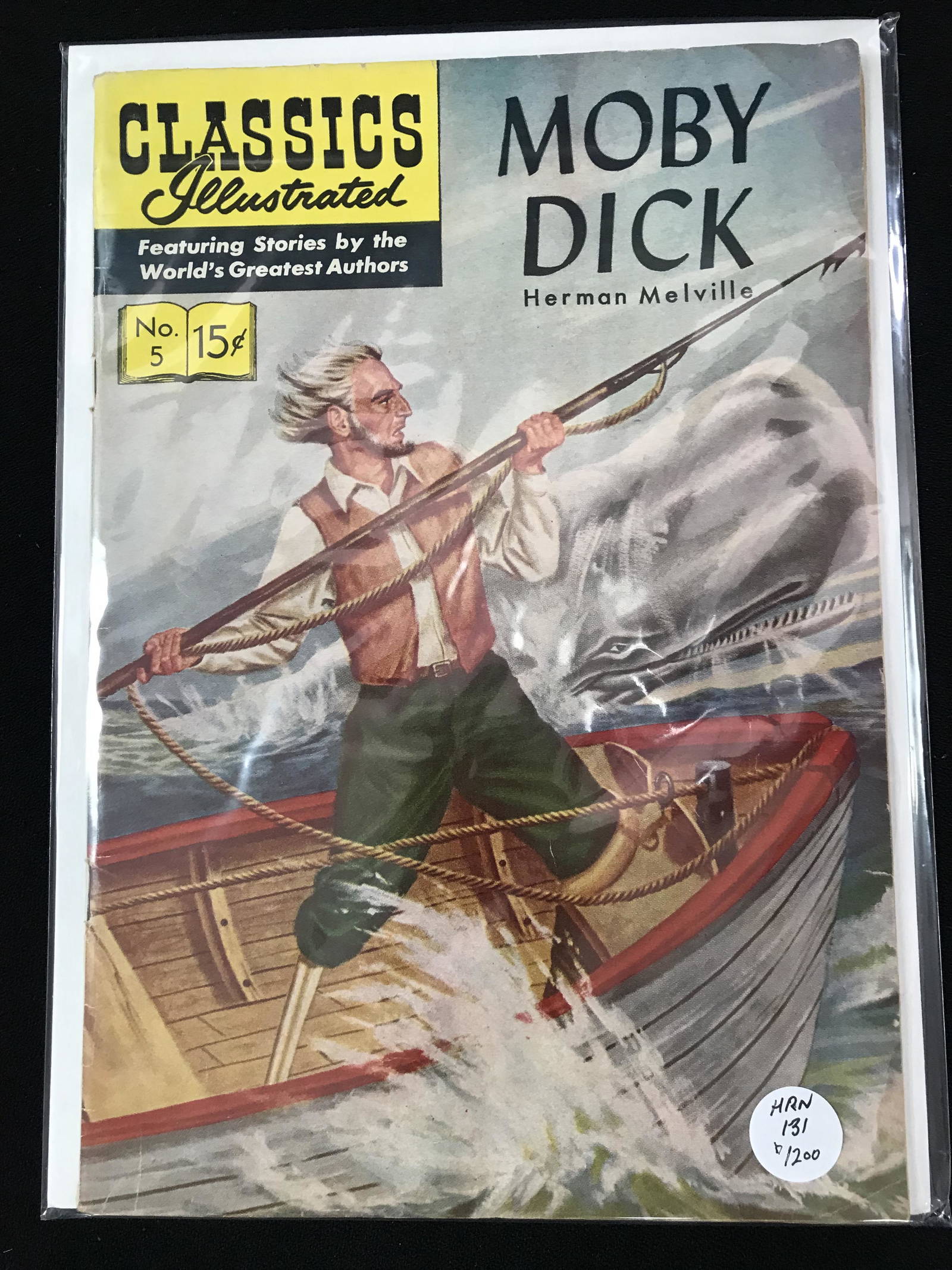 1942 CLASSICS ILLUSTRATED MOBY DICK NO. 16 (#0351) on Apr 03, 2023 ...