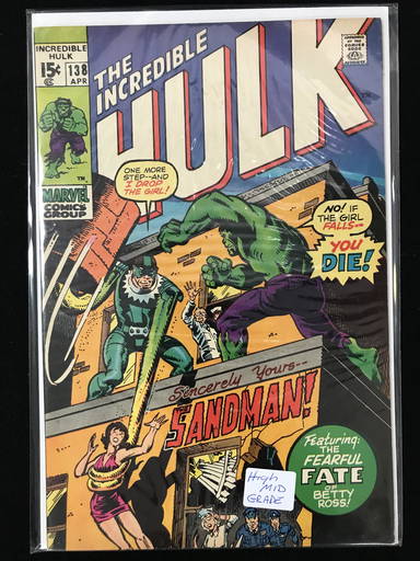The Incredible Hulk #138 (marvel Comics)