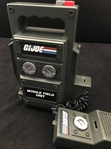Vintage Gi Joe Mobile Head Unit (working)