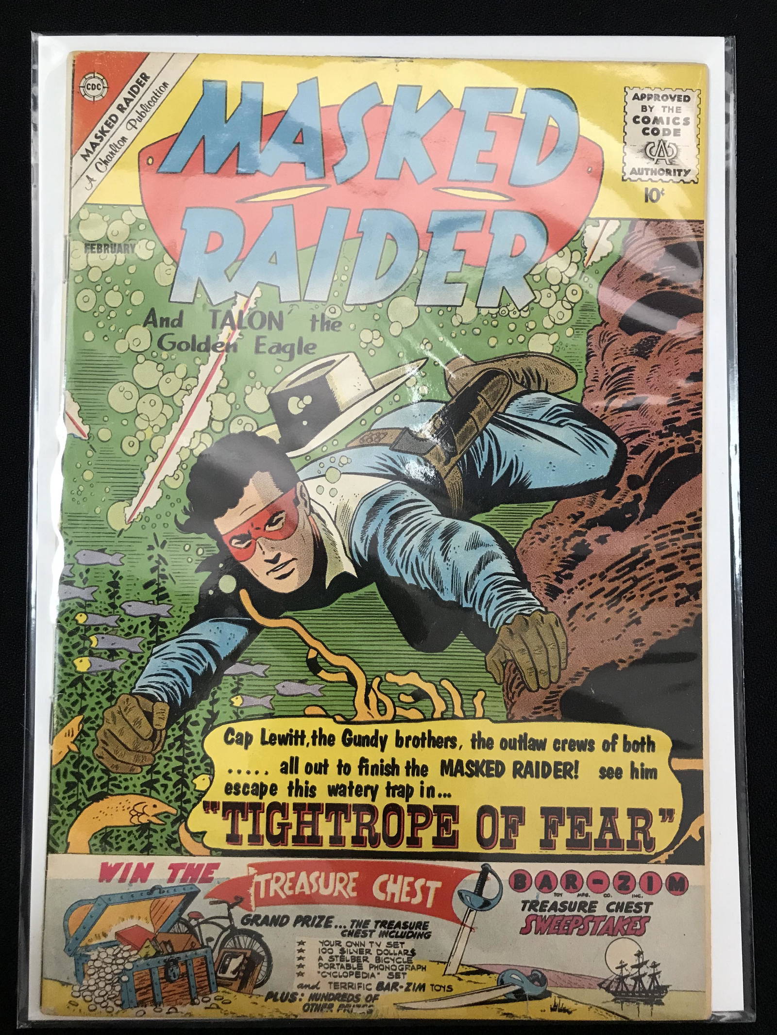 Masked Raider Golden Age Comic (cdc Comics) Auction
