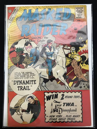 Masked Raider Golden Age Comic (cdc Comics)