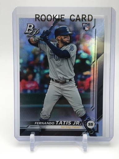 Boman Platinum #23 Fernando Tatis Jr. Rookie Card