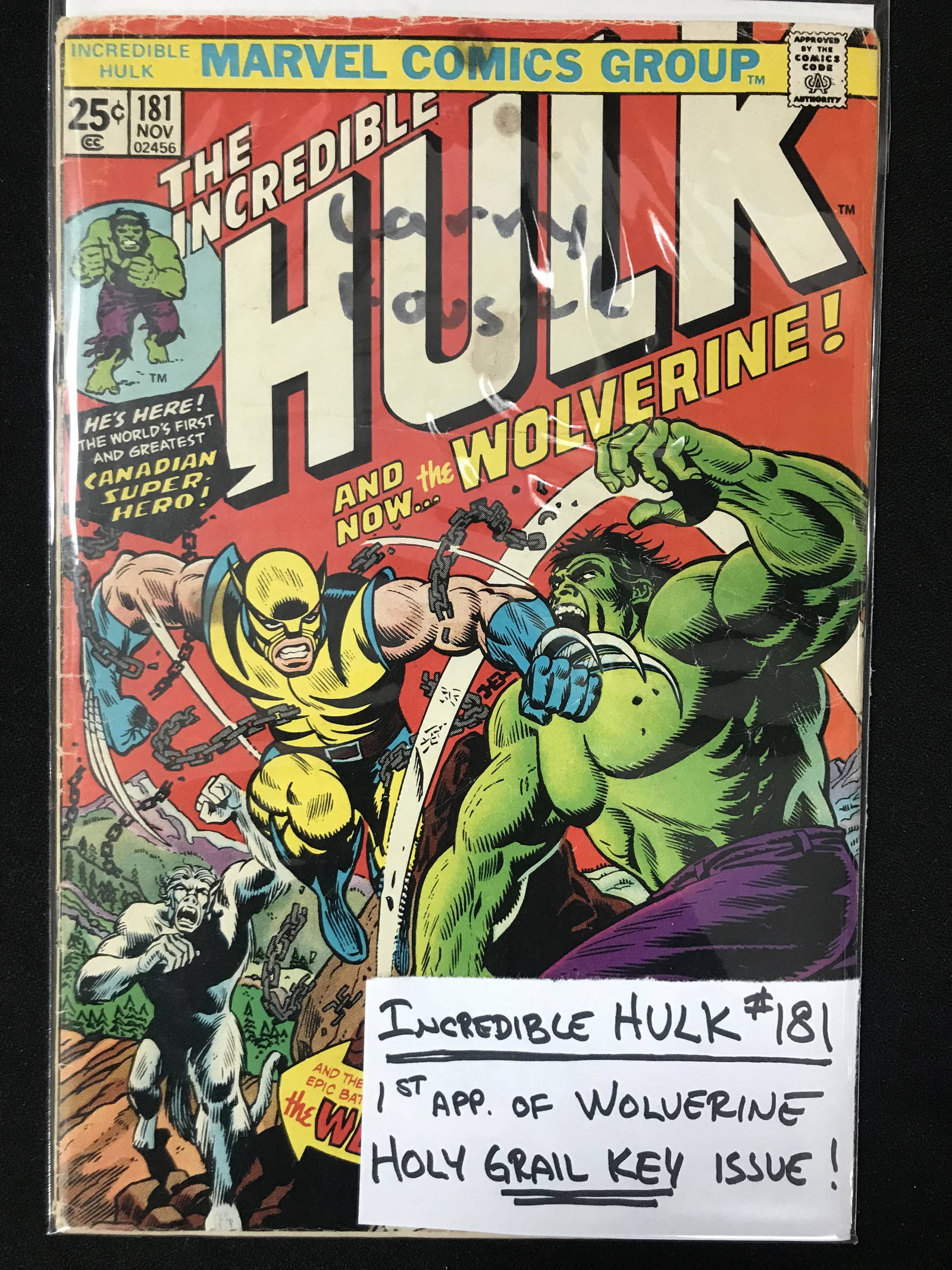 The Incredible Hulk #181 Key Issue (marvel Comics) Auction