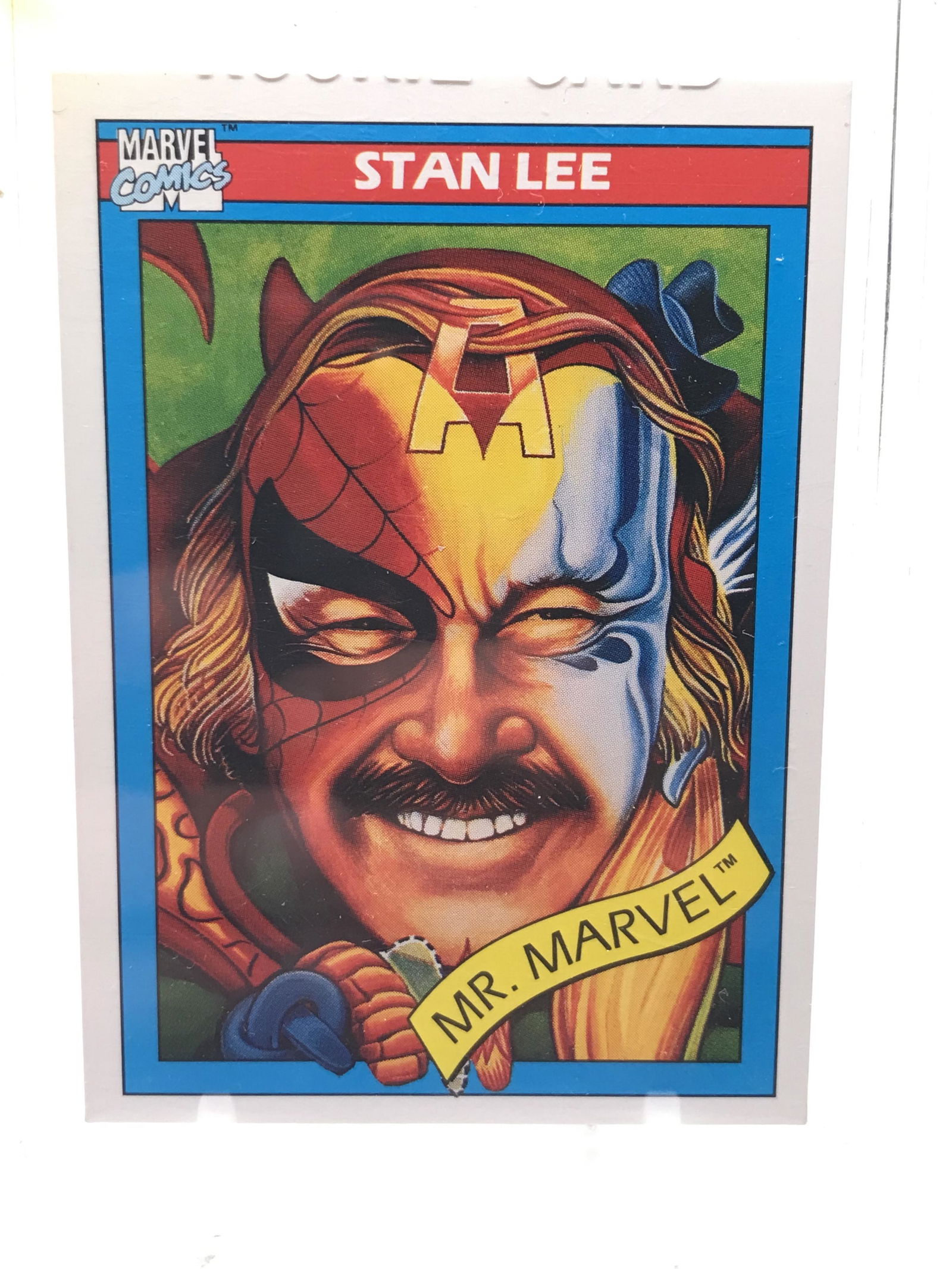 1990 Marvel Trading Cards Stan Lee Rookie Card