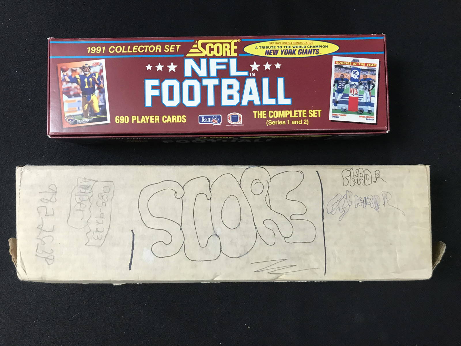 2 Boxes Of Score Trading Cards Auction