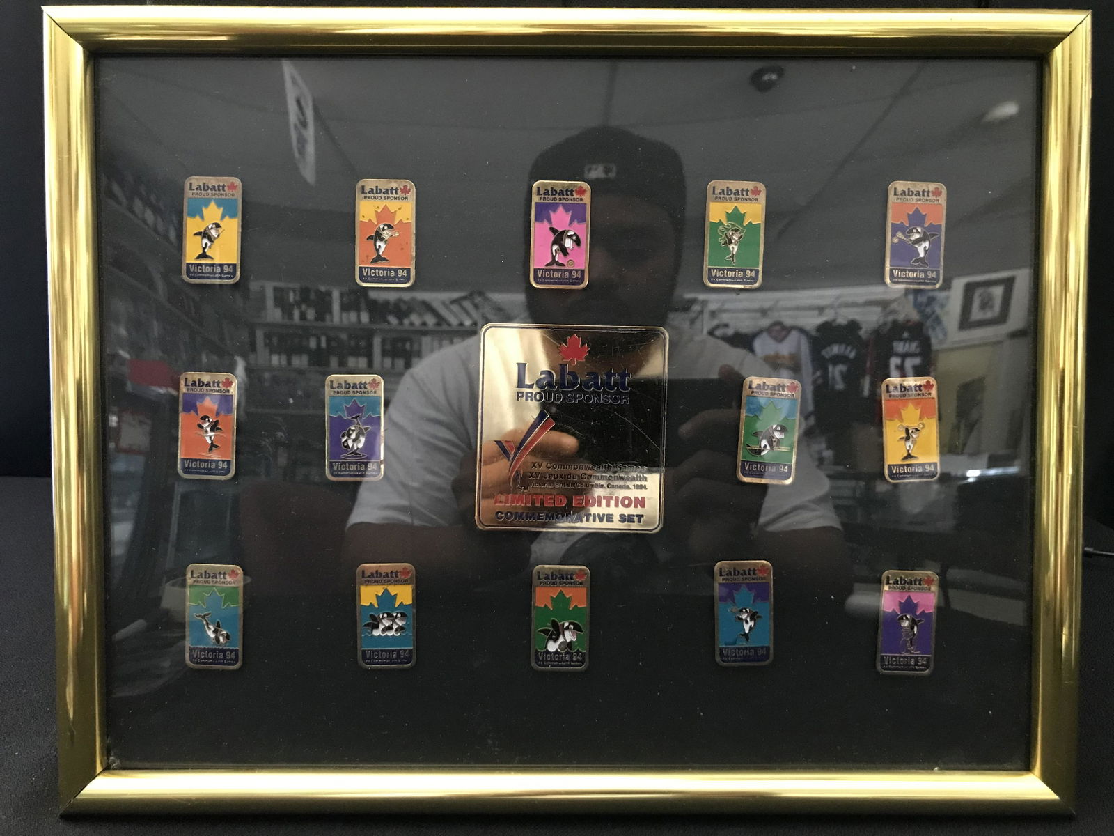 Limited Edition Commonwealth Games Pin Set Auction