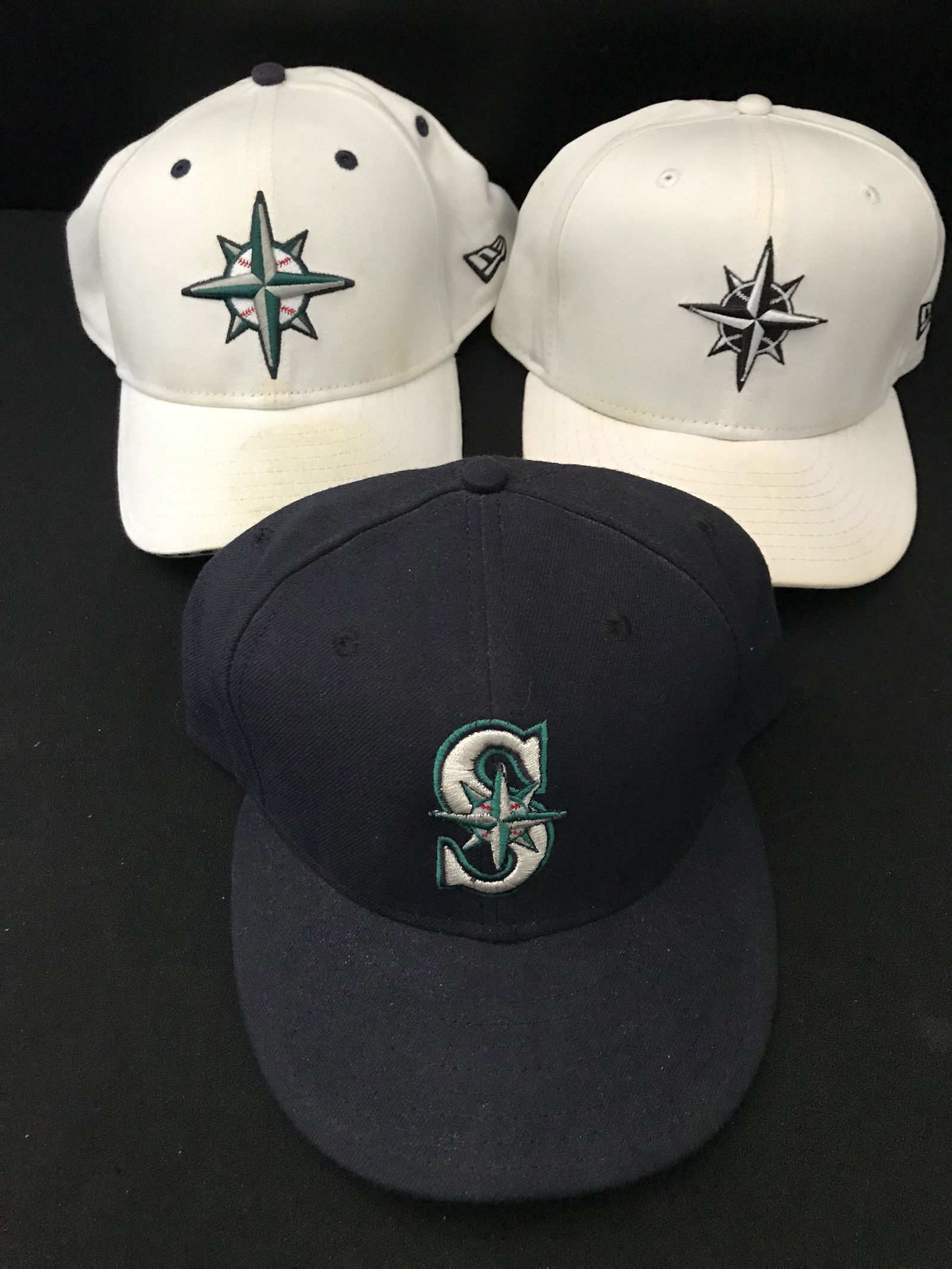 Seattle Mariners Baseball Cap Lot Auction