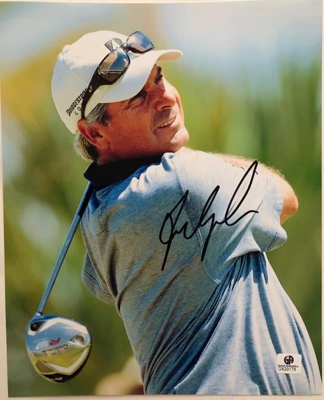 Gary Player Autographed 8x10 Photo Global Authenticated