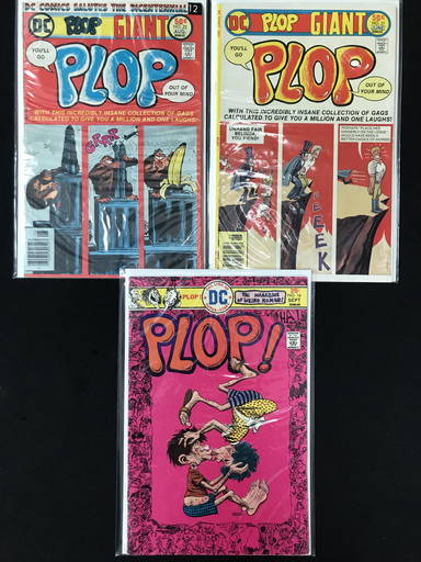 Plop #12 And # 21 And #16 (dc Comics)