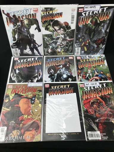 Marvel Comics Secret Invasion Comic Book Lot