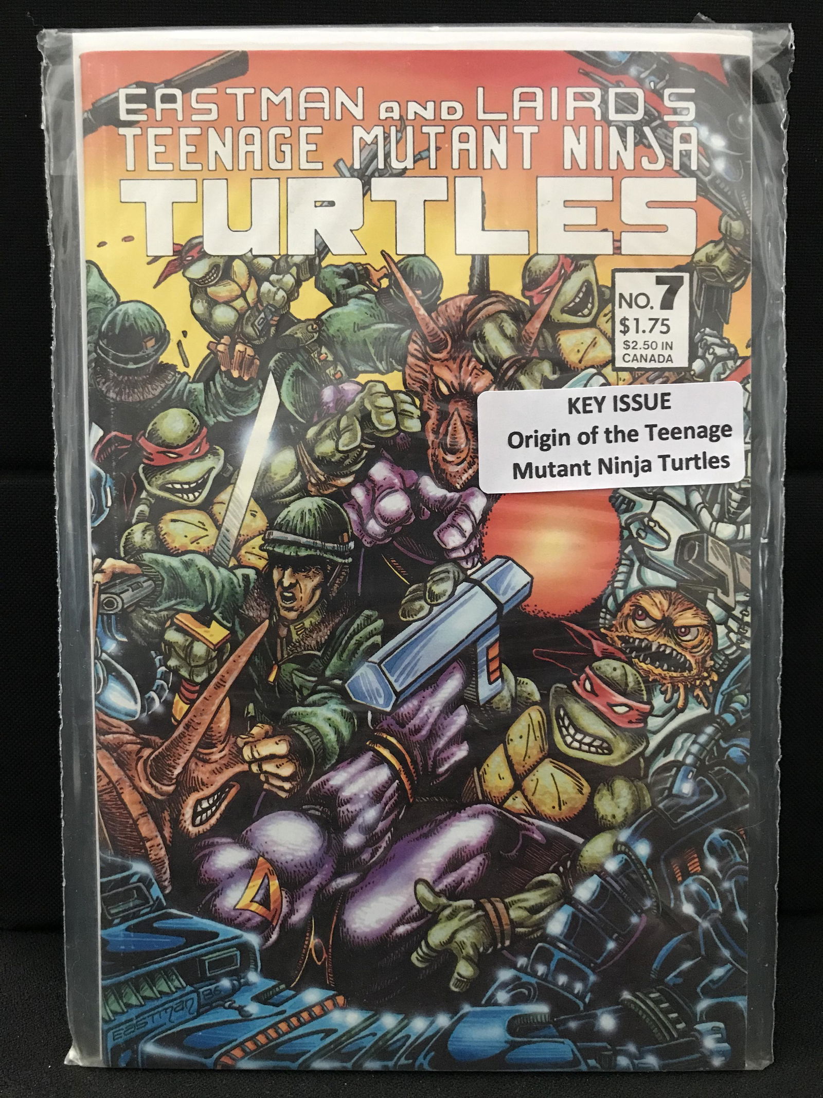 Eastman And Lairds Teenage Mutant Ninja Turtles No.7 (origin Or Tmnt ...