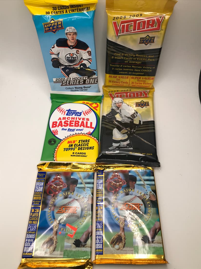 Lot Of Sealed Sports Card Packs