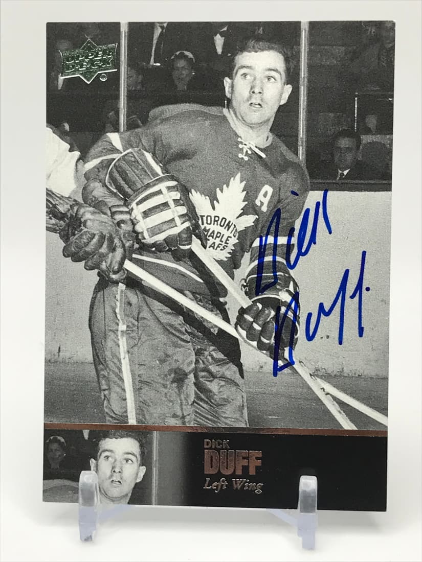 2020-21 Sp Signature Edition Legends No.al-167 Dick Duff Autographed ...