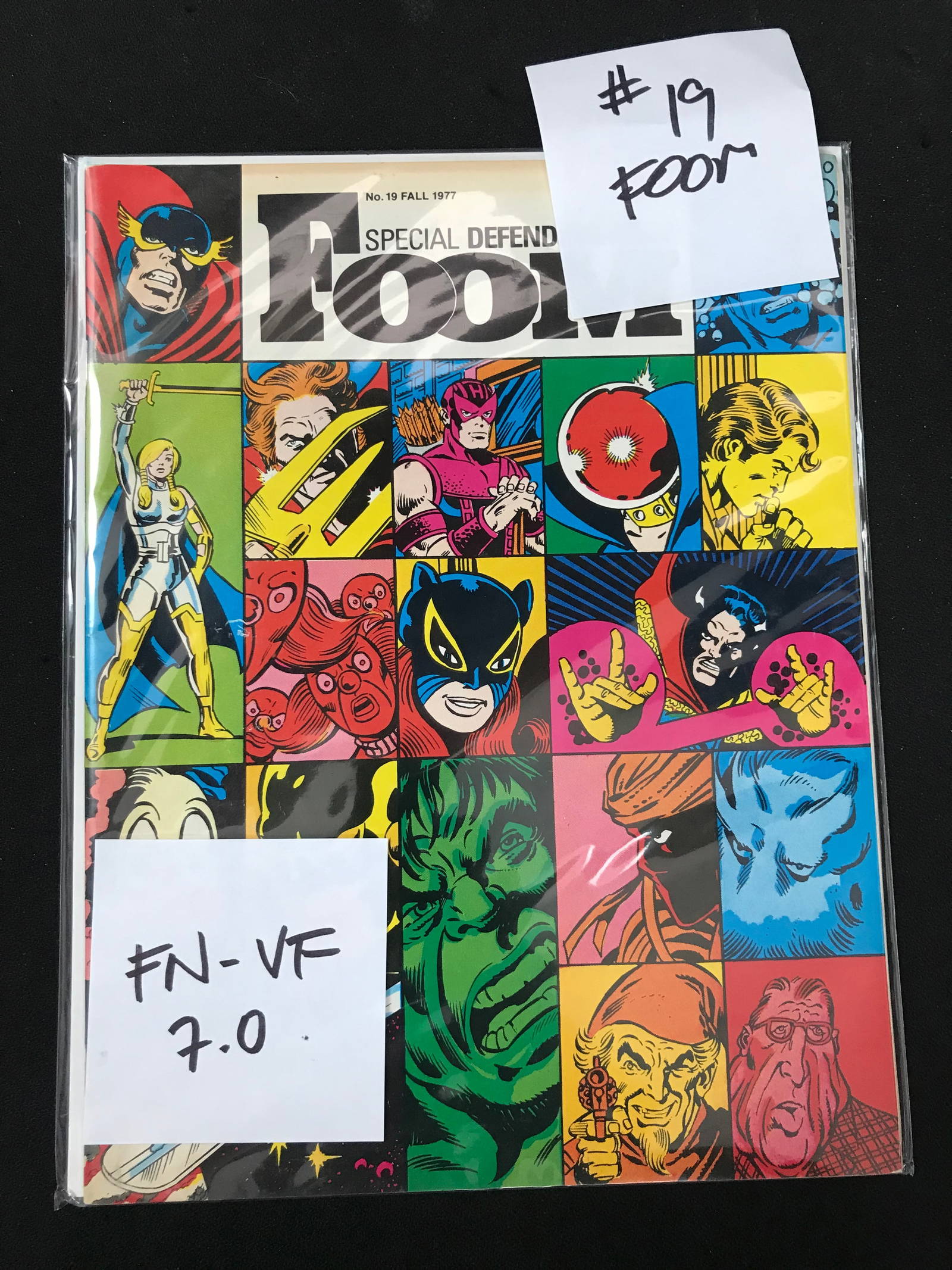 Foom #19 (marvel Comics) Auction