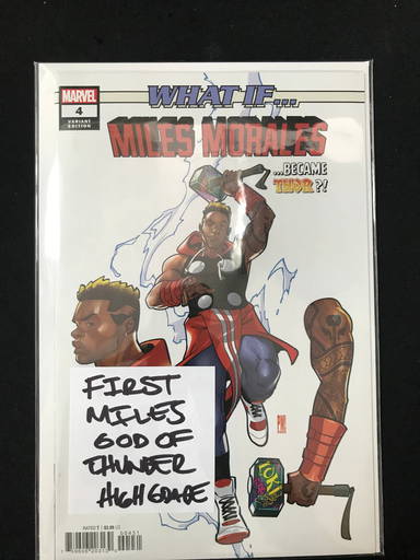What If Miles Morales Became Thor #4 (marvel Comics)