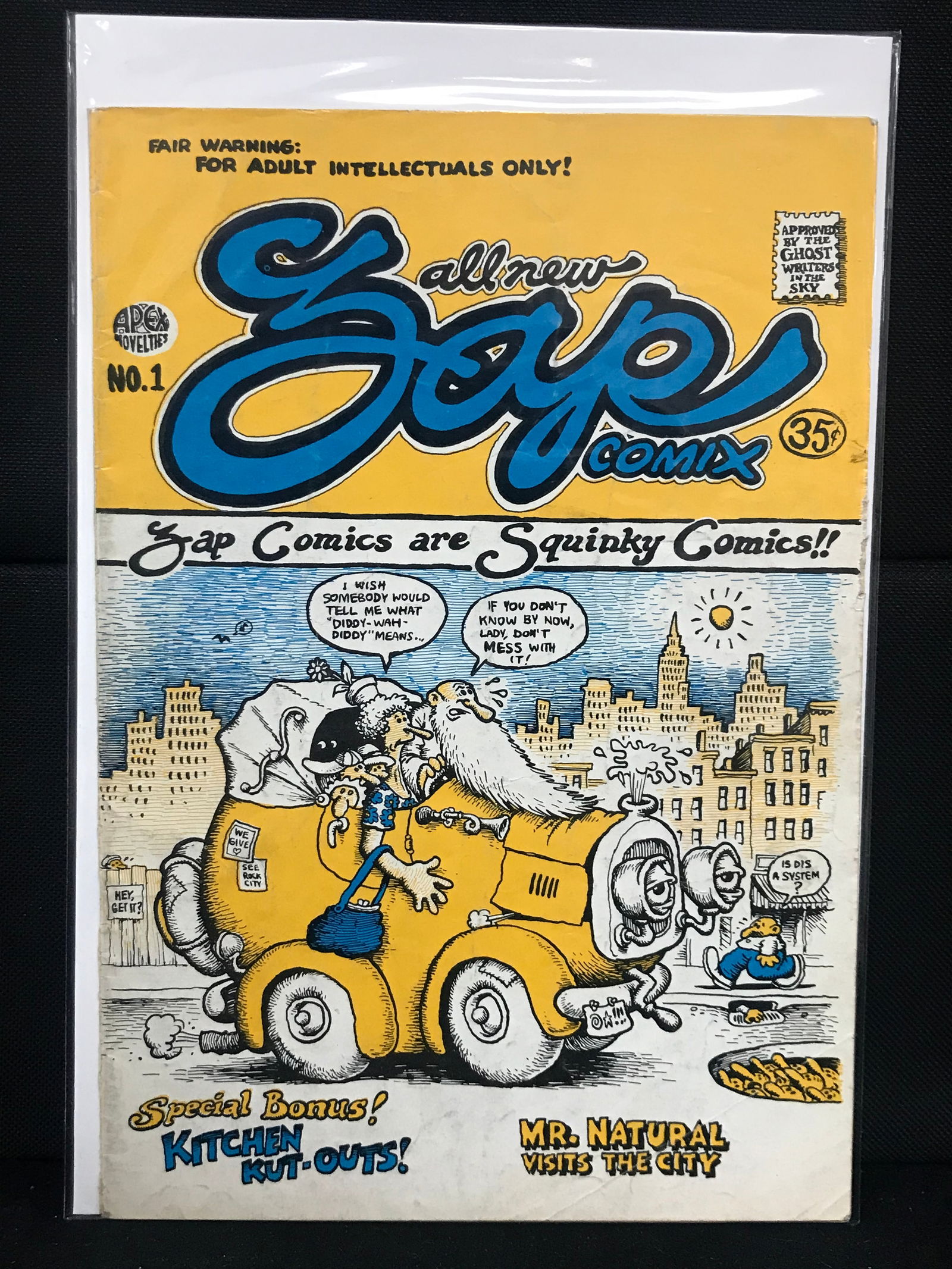 Zap Comics No.1 Mr Natural