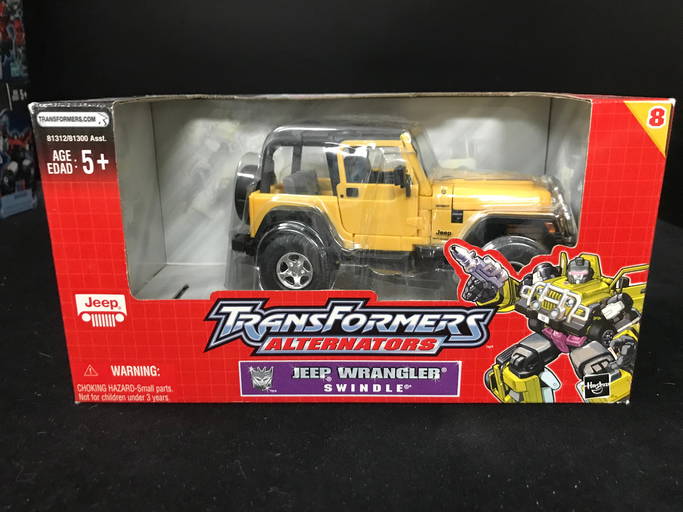 Hasbro Transformers Alternators: Jeep Wrangler Rollbar Vehicle Action ...