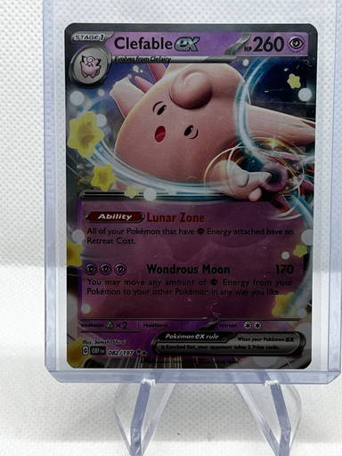 Pokemon Clefable Ex