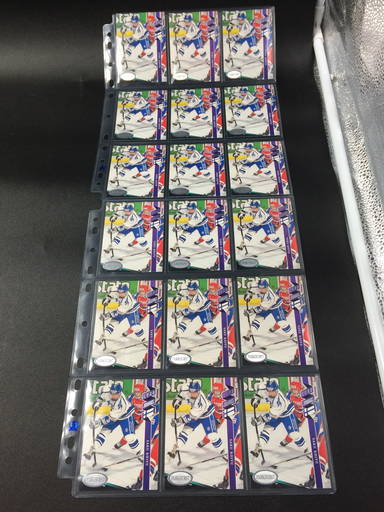 Lot Of Saku Koivu Euro Juniors Cards