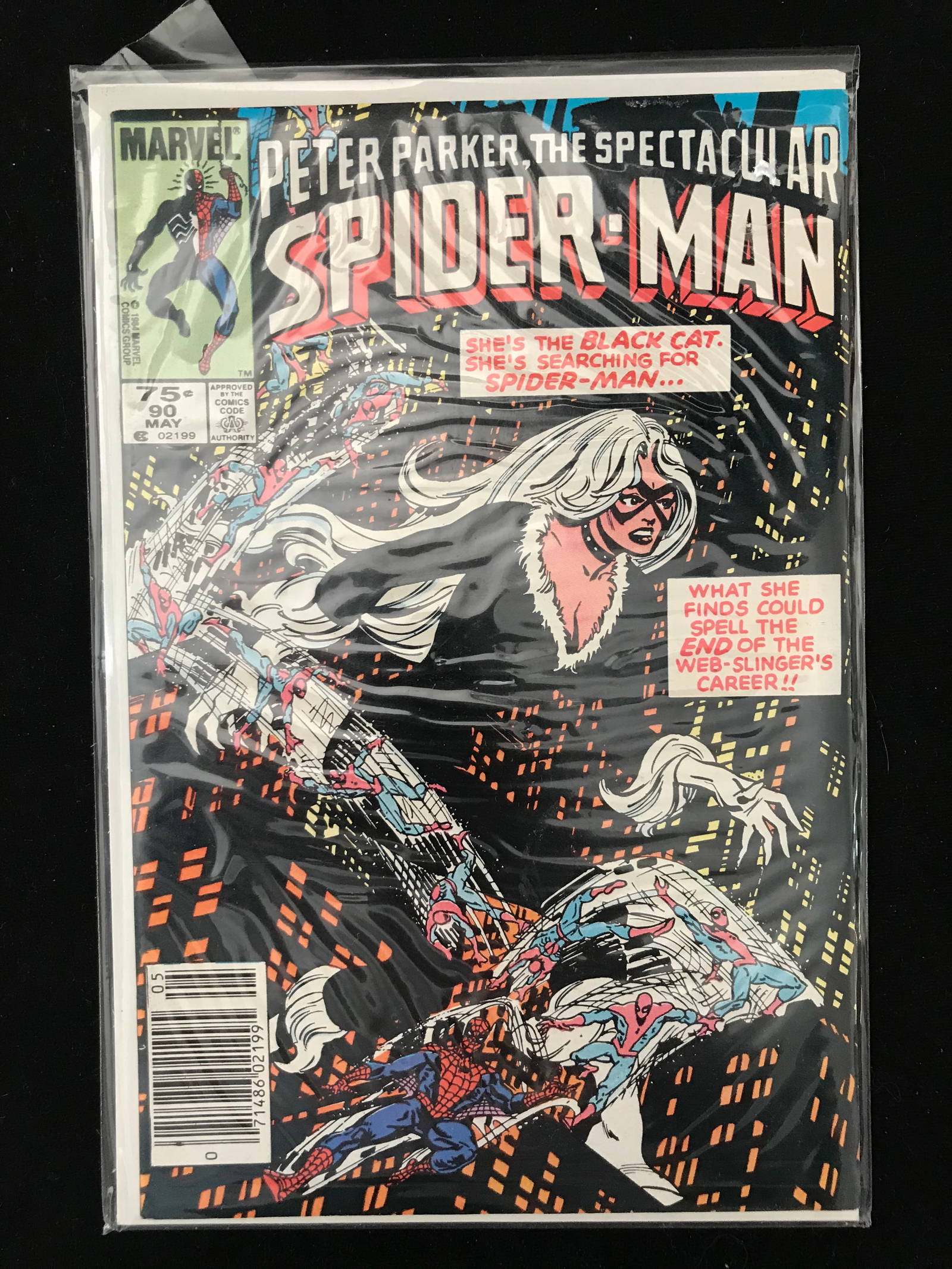 Marvel Comics No.90 Peter Parker, The Spectacular Spiderman Auction