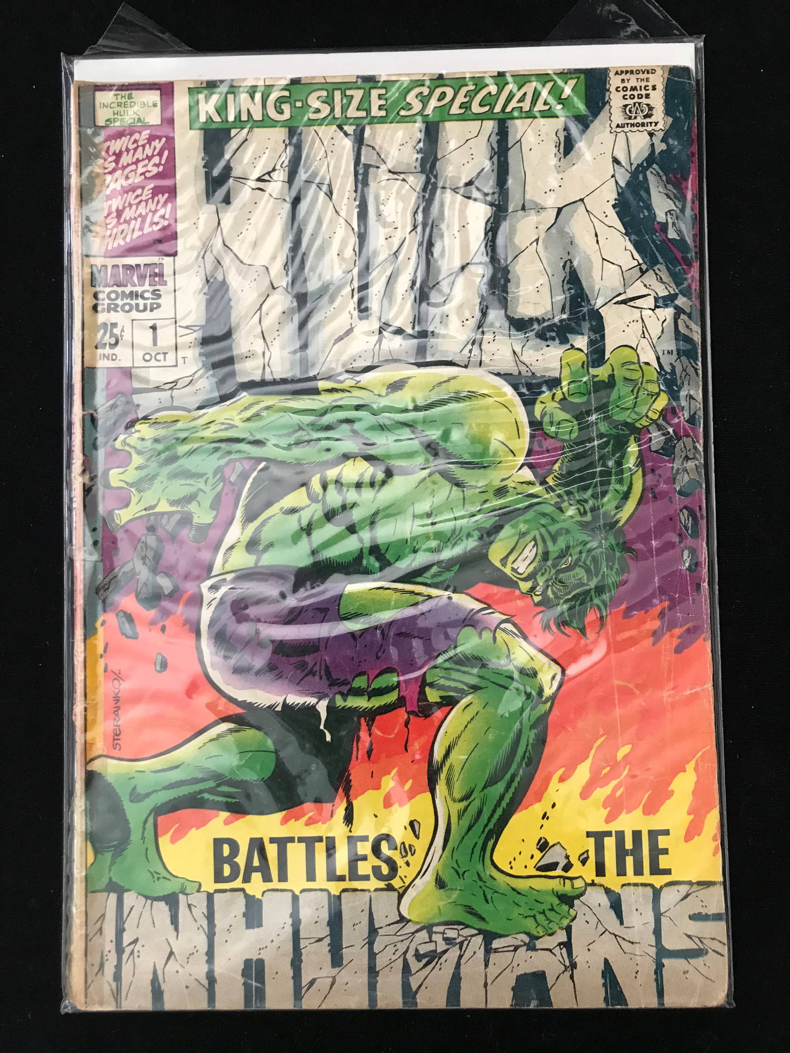 Marvel Comics Hulk King Size Special No.1 Auction