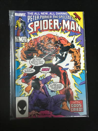 Marvel Comics No.111 Peter Parker, The Spectacular Spiderman