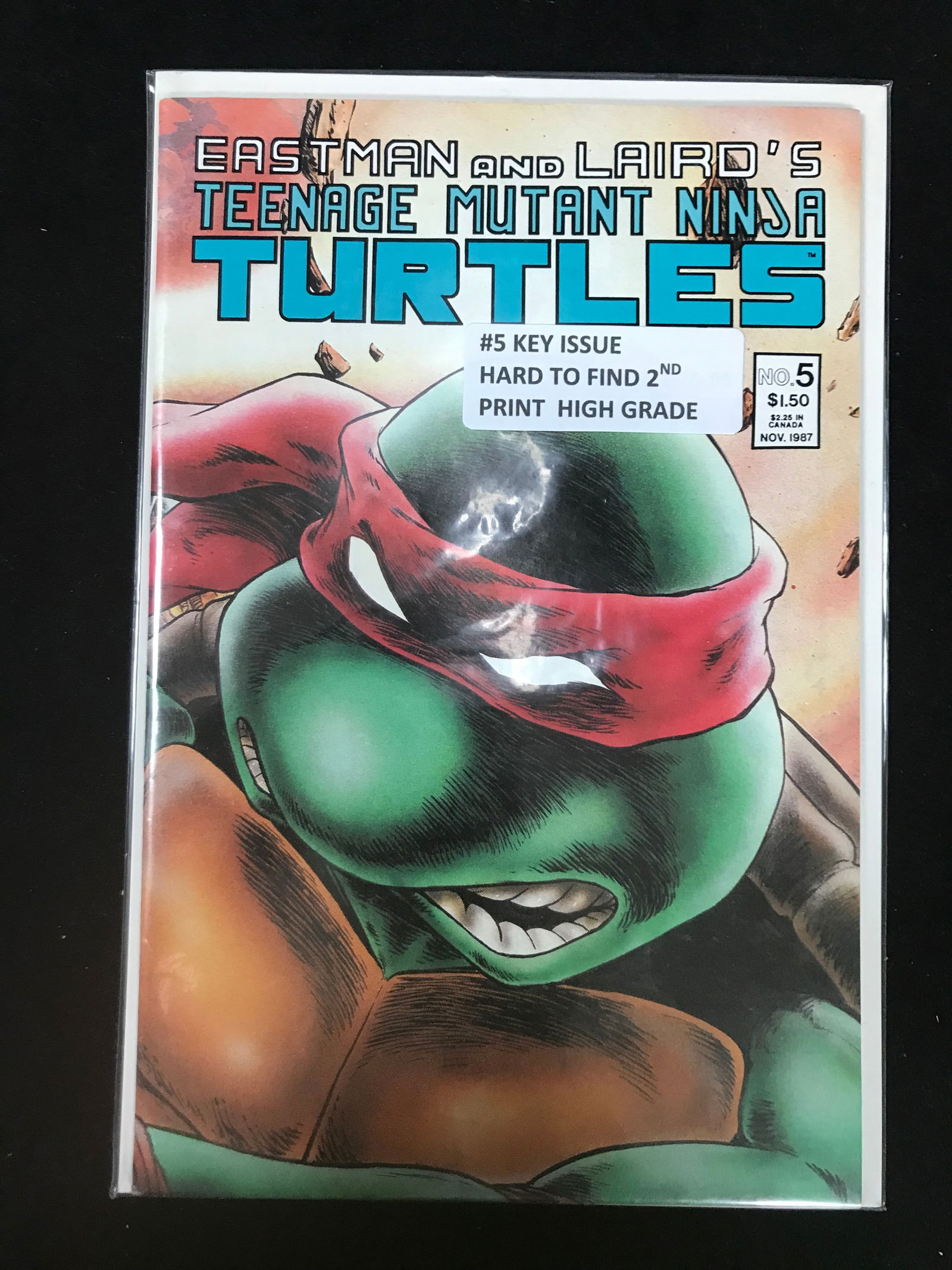 Eastman And Lairds Teenage Mutant Ninja Turtles No.5 (hard To Find 2nd ...
