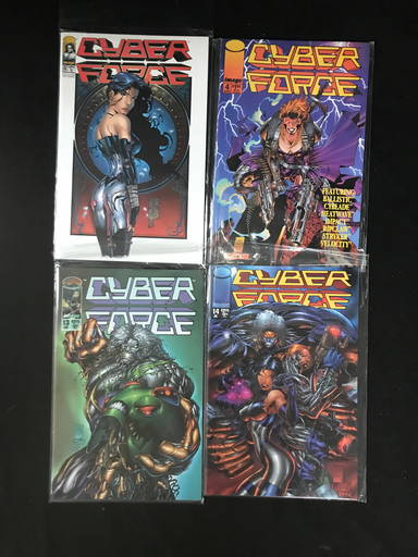 Cyber Force Comic Book Lot