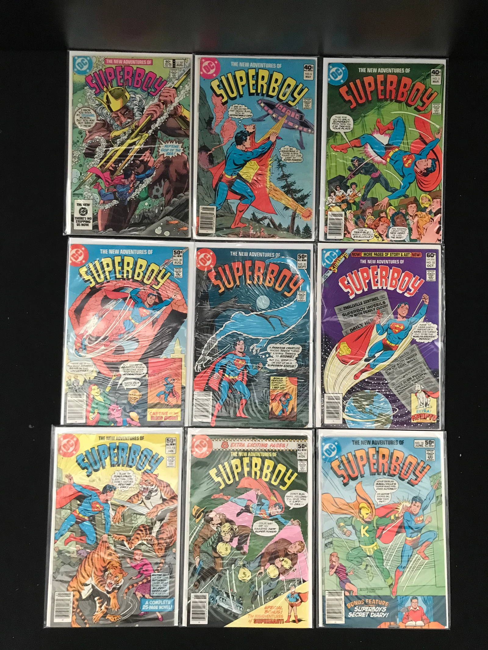 Lot Of Superboy Comics (dc Comics) Auction