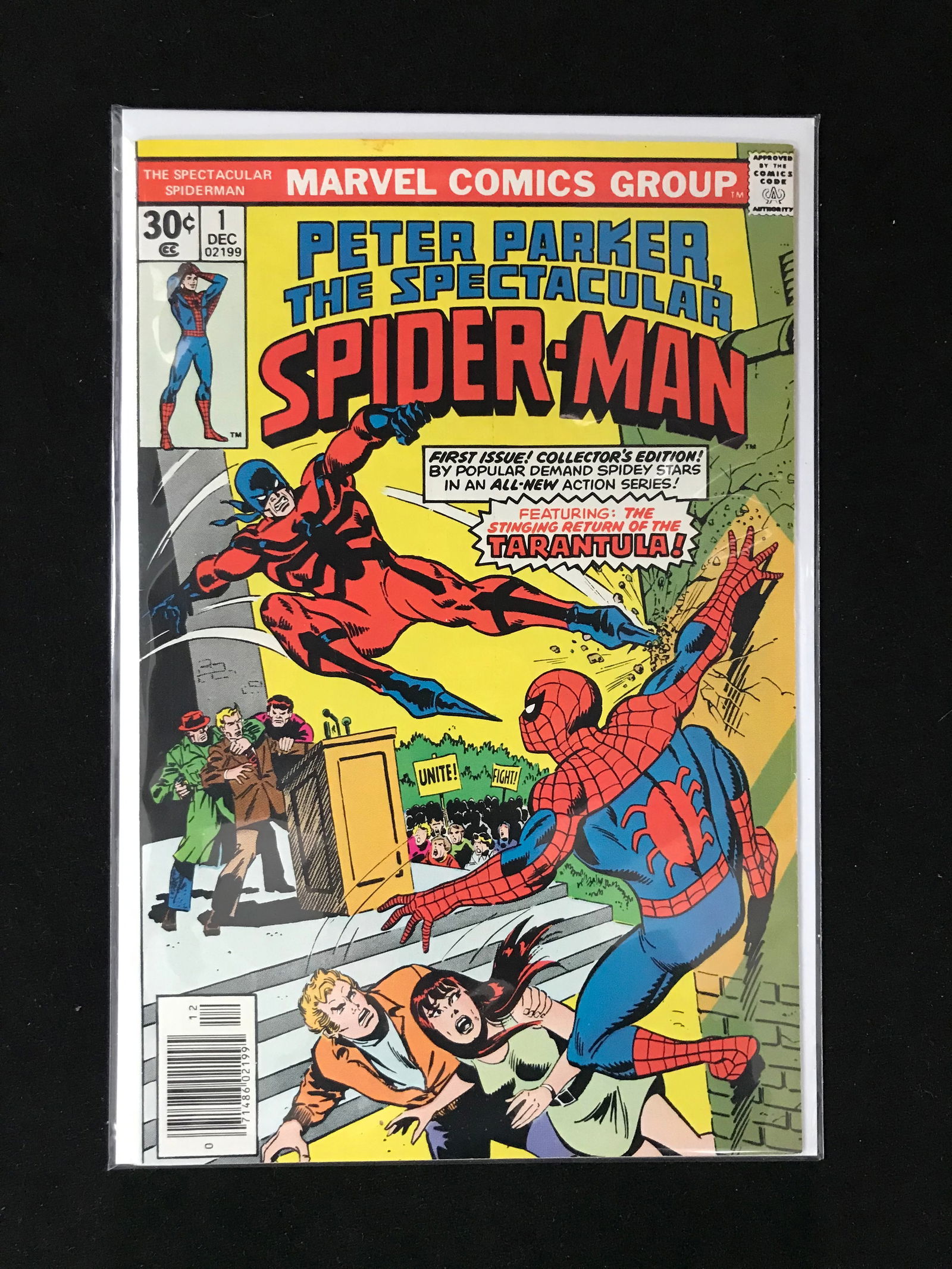 Marvel Comics Peter Parker The Spectacular Spiderman No.1 Auction