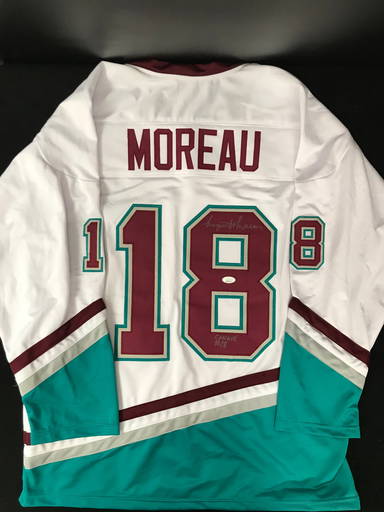 Marguerite Moreau Signed Mighty Ducks The Movie Jerey (connie) Jsa Coa