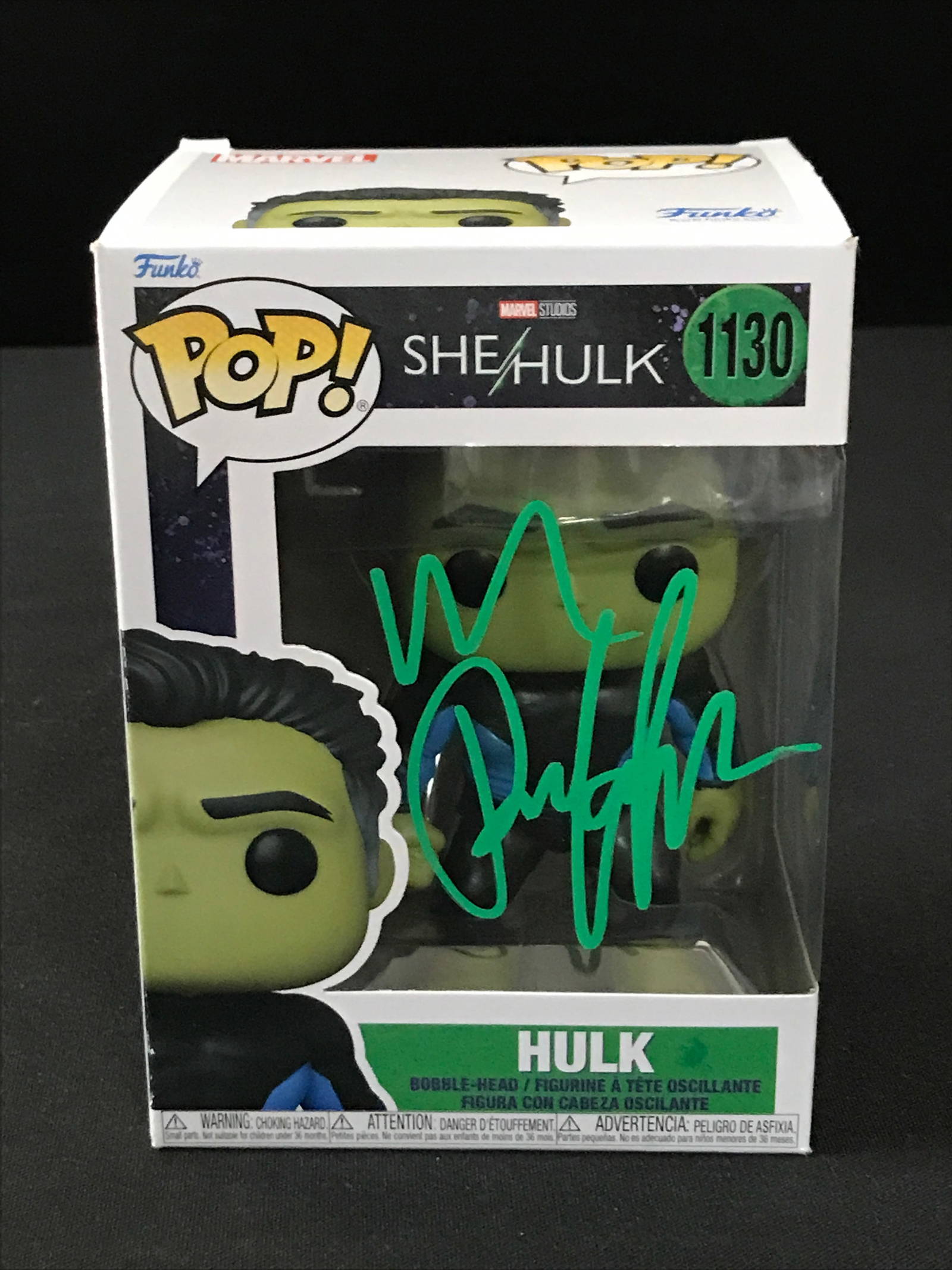 Marc Ruffalo Signed Hulk Funko Pop (kb Coa) Auction