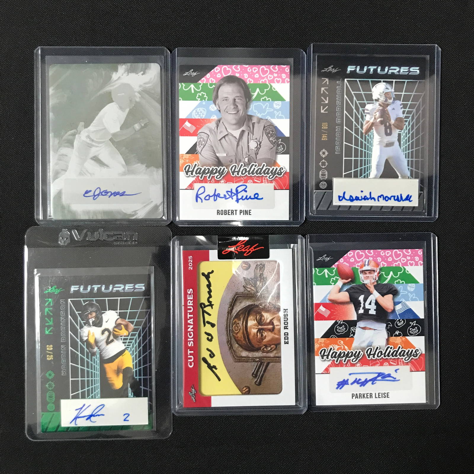 Lot Of 6 Signed Trading Cards Auction