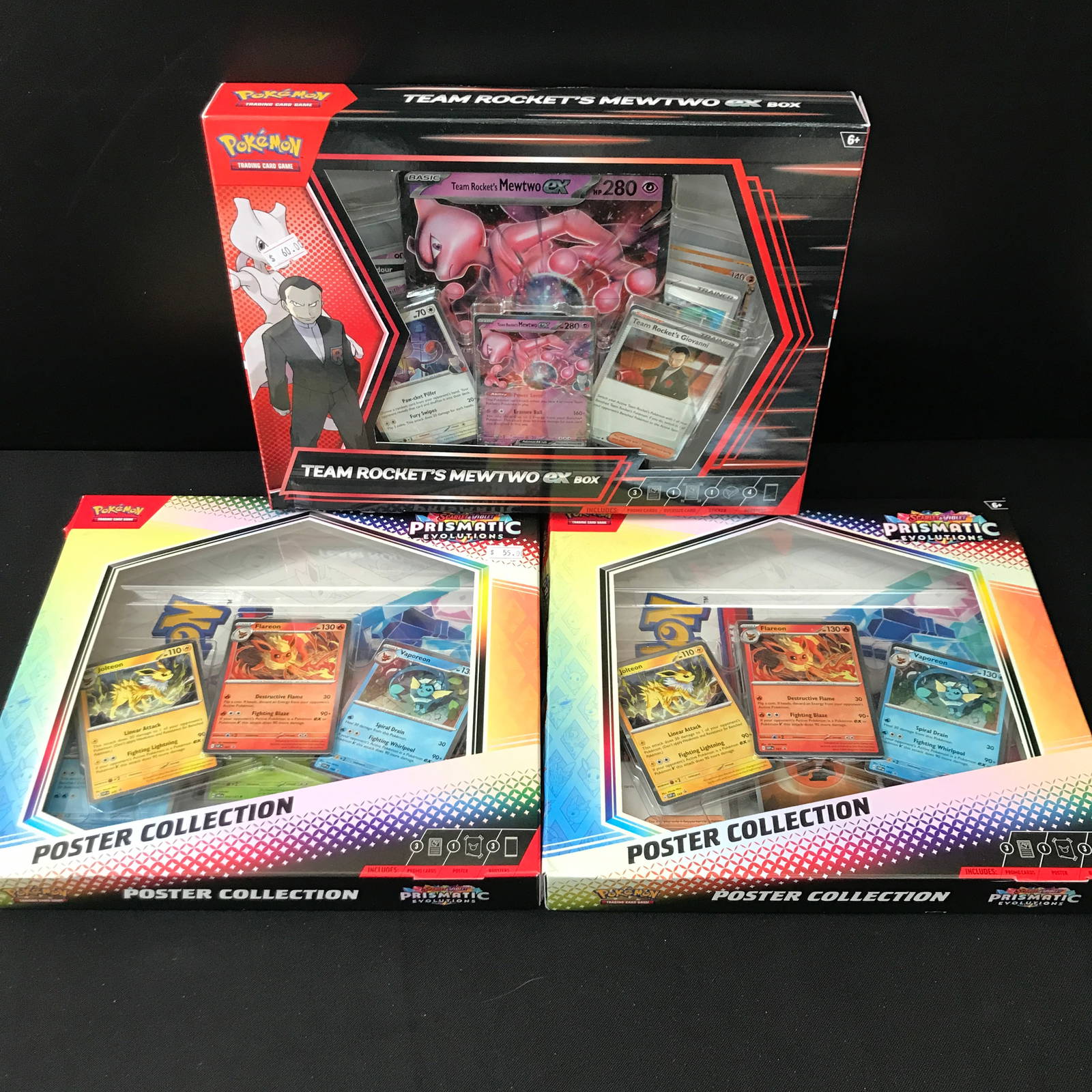 Lot Of 3 Pokemon Boxes Auction