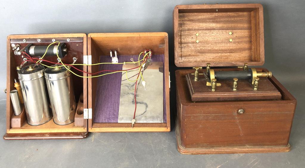 2 Quack Medical Devices in Wooden Boxes - Mar 27, 2023 | The Auction ...