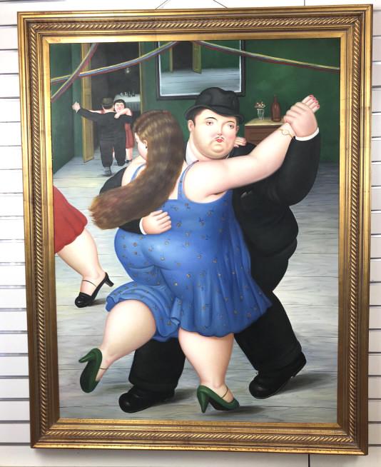 After Botero - The Dancers (#0395) on Mar 27, 2023 | The Auction Barn ...