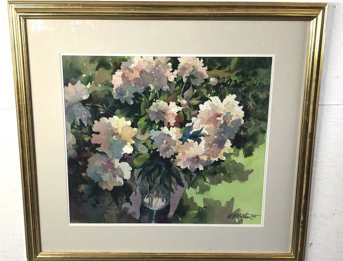 Margaret M. Martin Peony Shadows